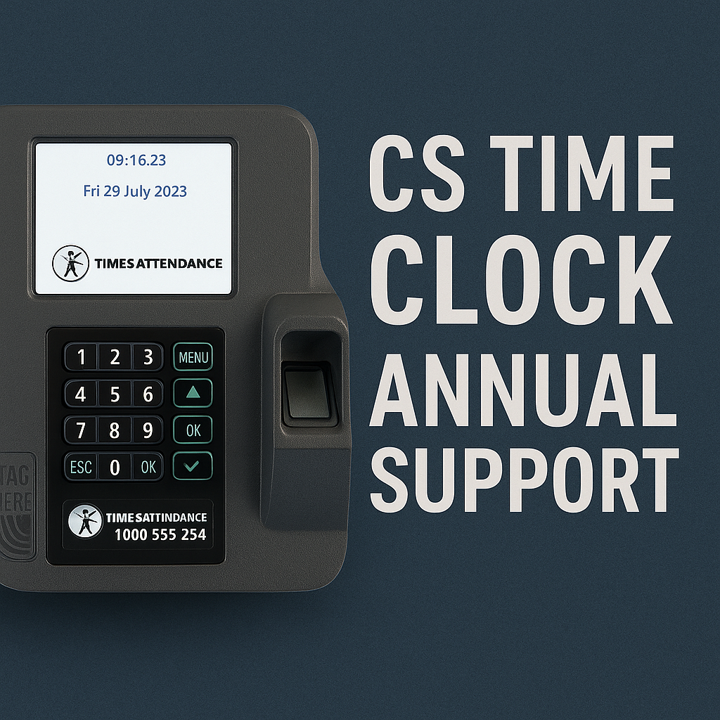 CS Time Clock Annual Support – Emptrak